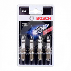 BUJIA ENCENDIDO, BOSCH FR78X, 4 ELECTRODOS, DISPLA