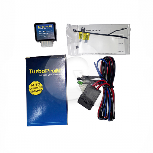TURBO TIMER PRO, 12-24V, REGULABLE 1 a 3 min