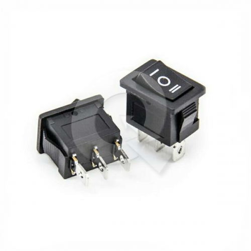 INTERRUPTOR TECLA MINI, 12-24V, ON/OFF/ON, 3T