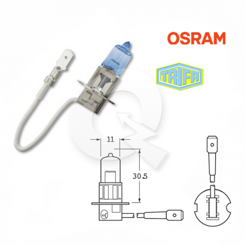 AMPOLLETA, H3, 12V, 55W, COOL BLUE INTENSE, OSRAM