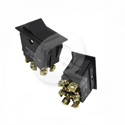INTERRUPTOR TECLA 120V 20A, ON/OFF/ON, 6T, CALIDAD