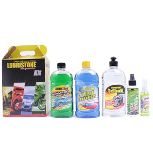 KIT LIMPIEZA AUTOMOTRIZ LUBRISTONE 5 X 1 CJA