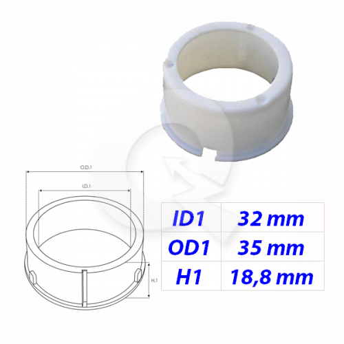 CAMISA RODAMIENTO ALTERNADOR,CASE,FORD,CARGO,SCANN