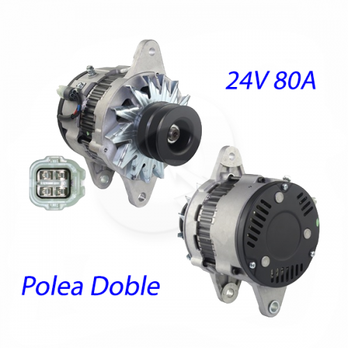 ALTERNADOR 24V, HINO, KOBELCO